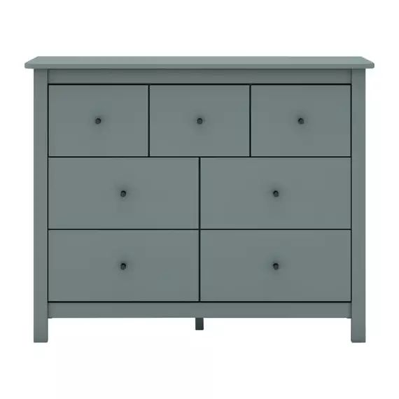 Commode 7 tiroirs MISTI vert kaki - Mr Scandinave