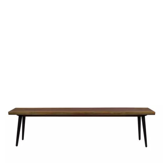 Alagon - Banc design en noyer 180cm Dutchbone - Mr Scandinave