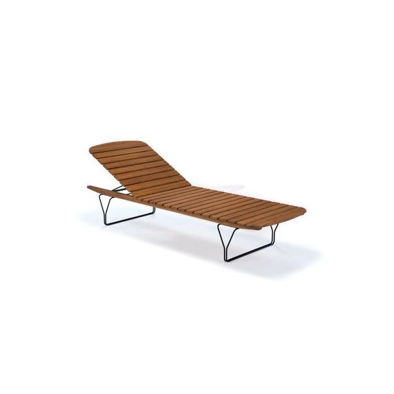 Transat inclinable Molo en Bois, Bambou - Couleur Bois naturel - 82.33 ...