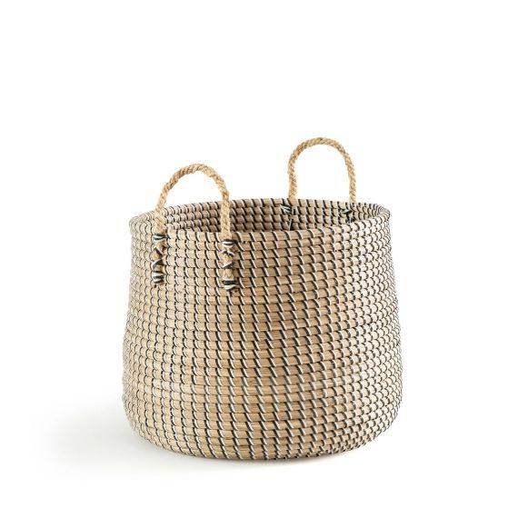 Panier rond en jonc de mer, Nakou - Mr Scandinave